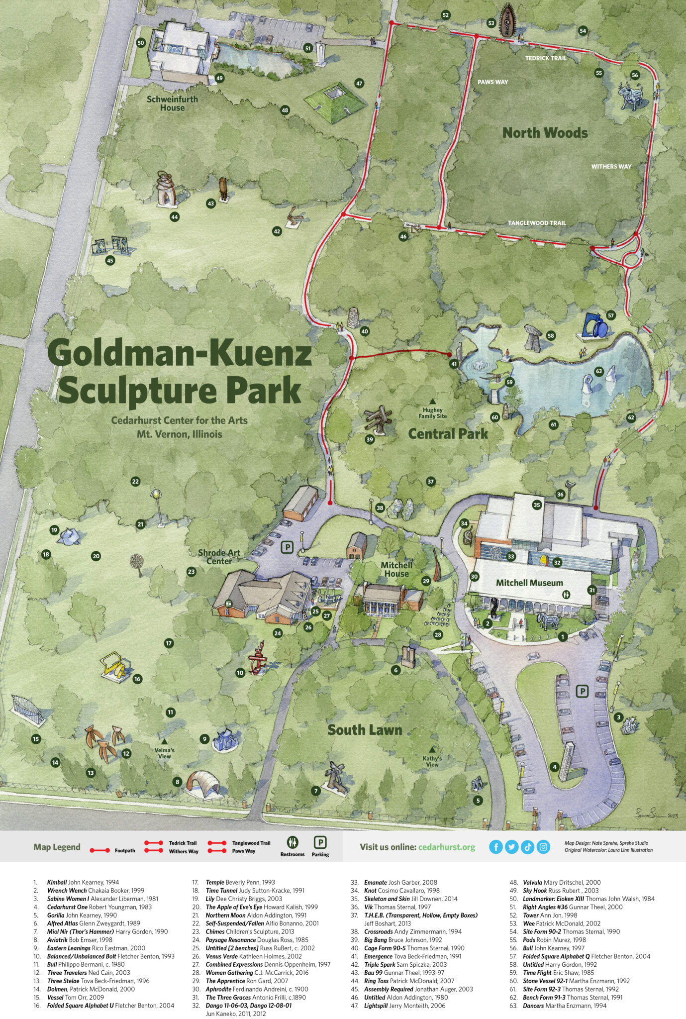 Goldman-Kuenz Sculpture Park - Cedarhurst Center for the Arts