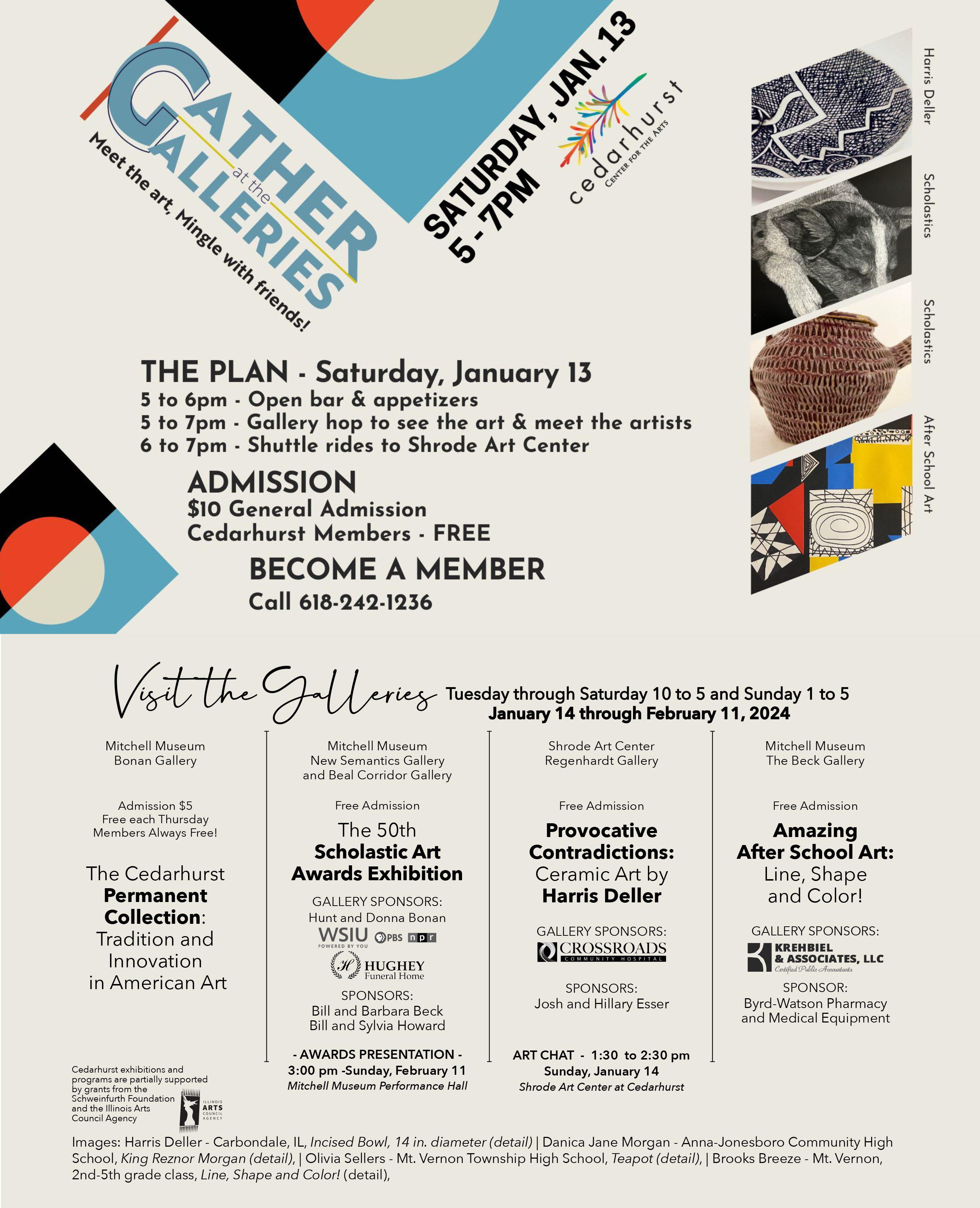 Upcoming Exhibits - Cedarhurst Center for the Arts